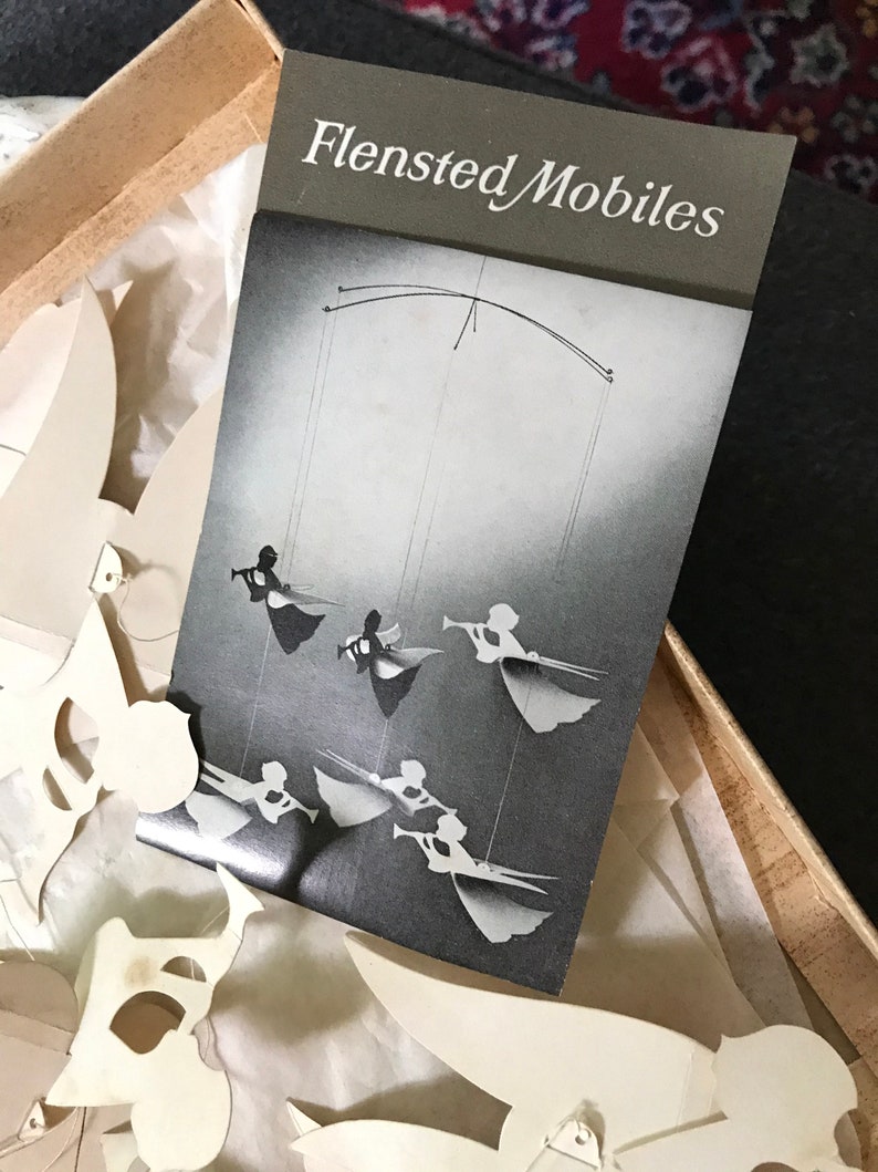 Vintage Christian Flensted Angel Mobile Boxed Mobile - Etsy