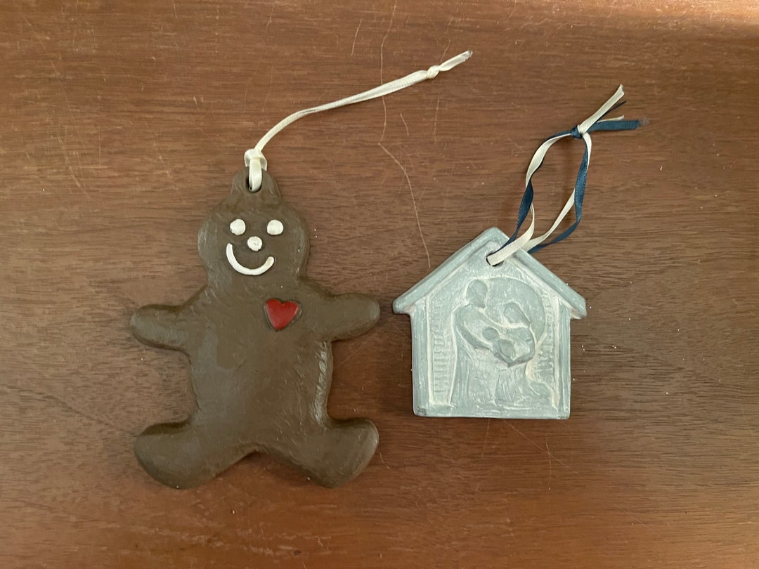 Isabel Bloom Christmas Ornament Nativity Gingerbread Man Cookie ...