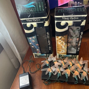 Fiber Optic Lights Dragonfly Adapter Included, Indoor Outdoor 17 Feet ...