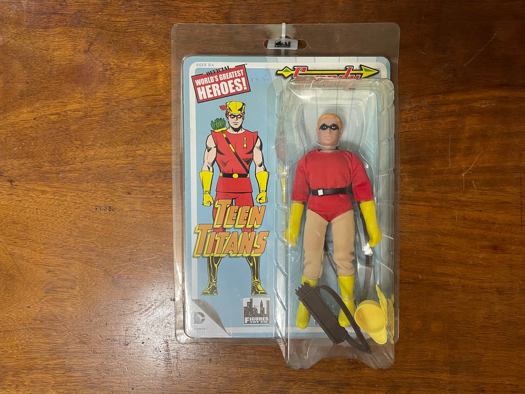 Worlds Greatest Heroes Teen Titans SPEEDY Figure Mego Figures Toy ...