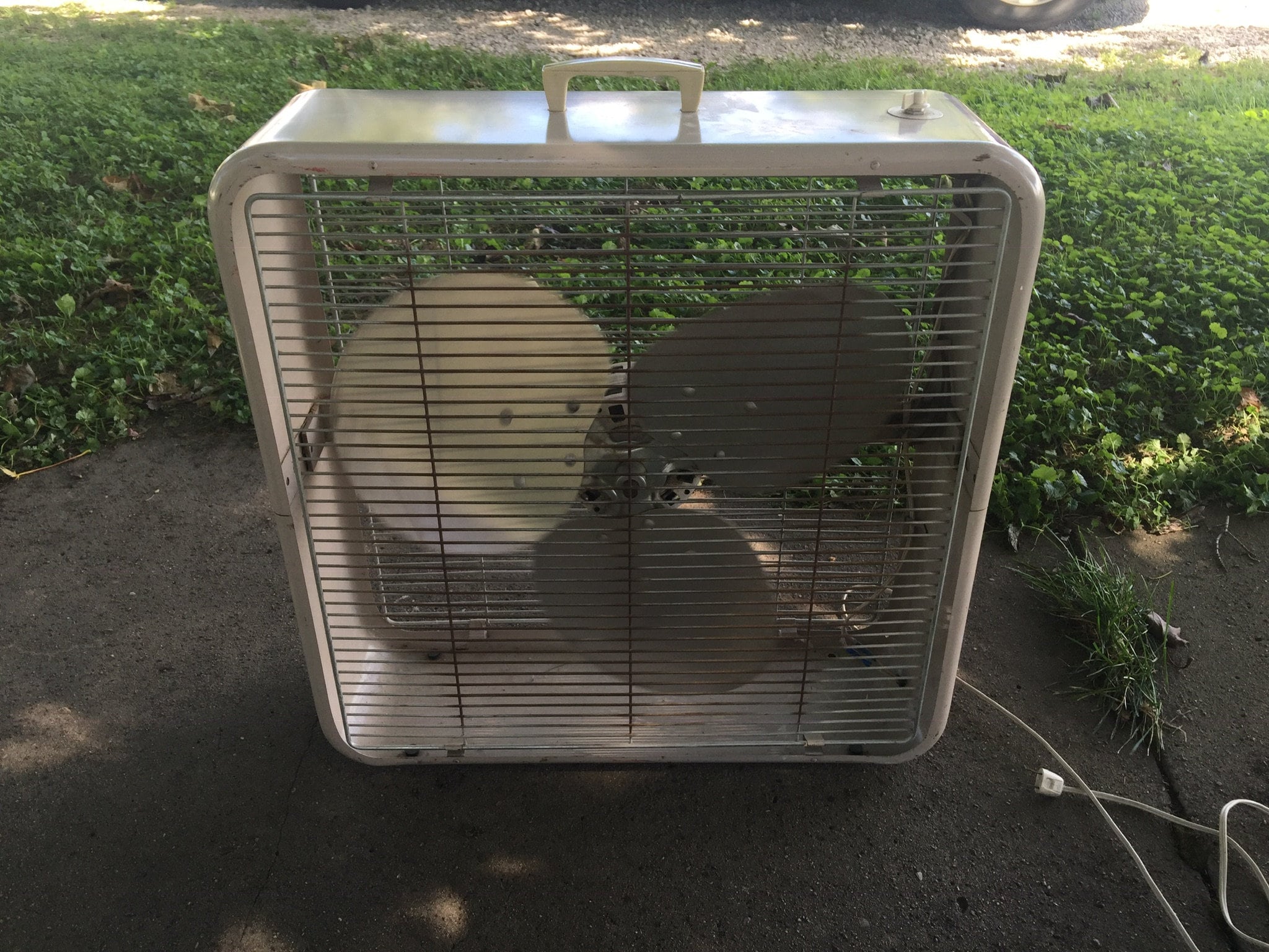 Vintage Monarch Aire 20 Metal Box Fan 2 Speed | Etsy