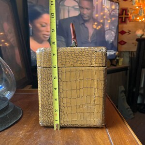 Faux Alligator Travel Train Case - Etsy