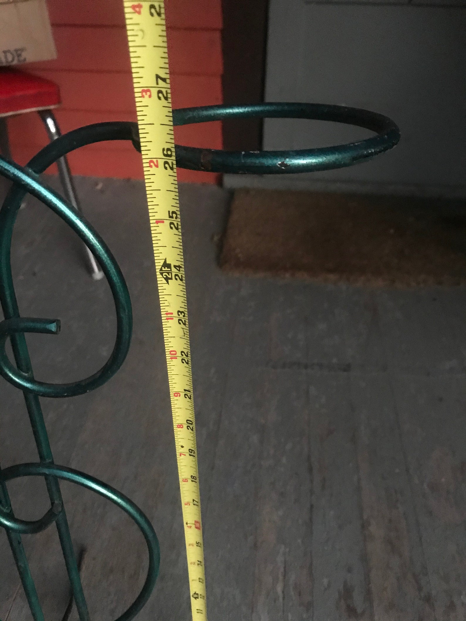 Vintage Outdoor Wrought Iron Plant Stand - Etsy