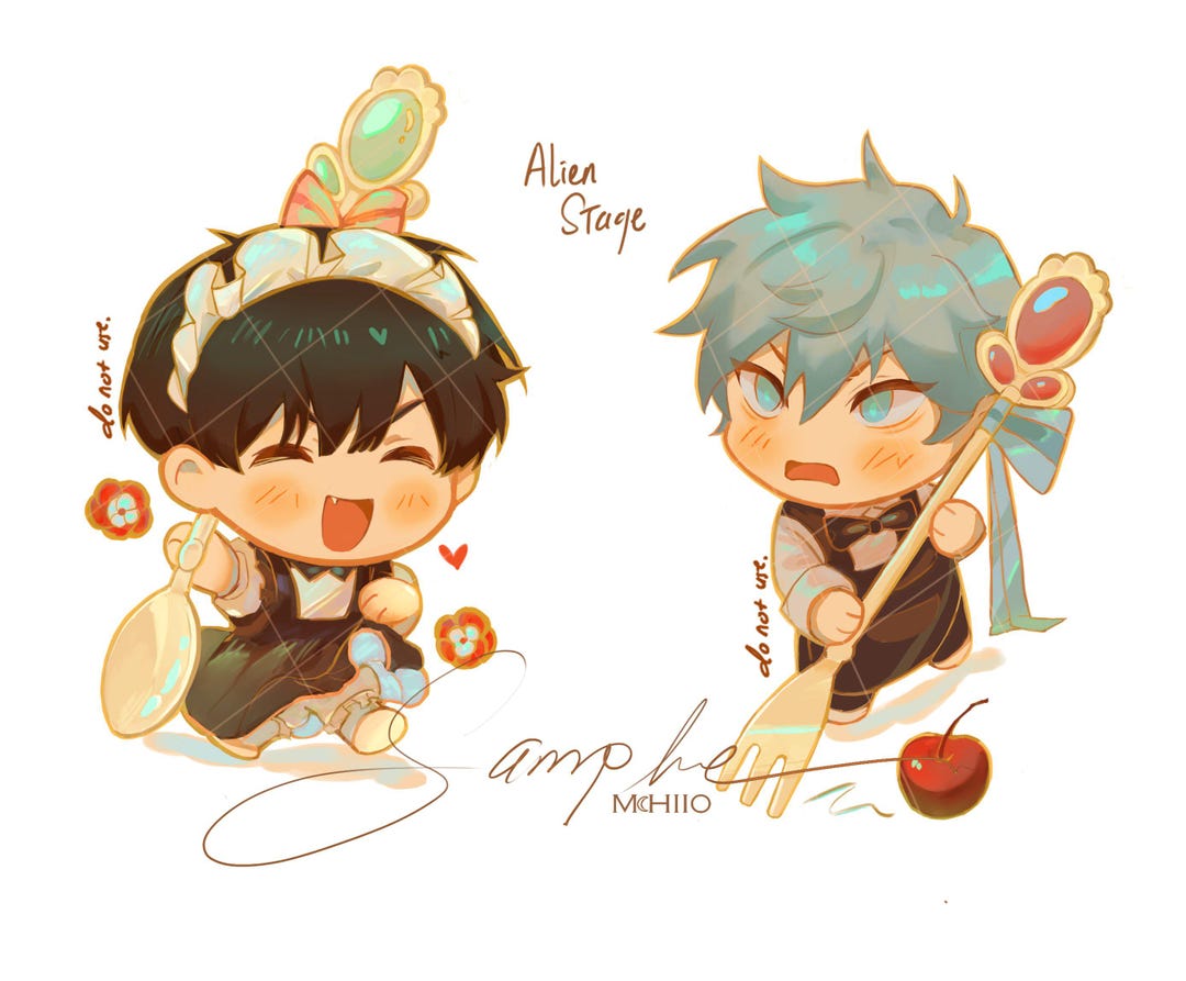 Alien Stage/ Ivantill/ Block Standee - Etsy