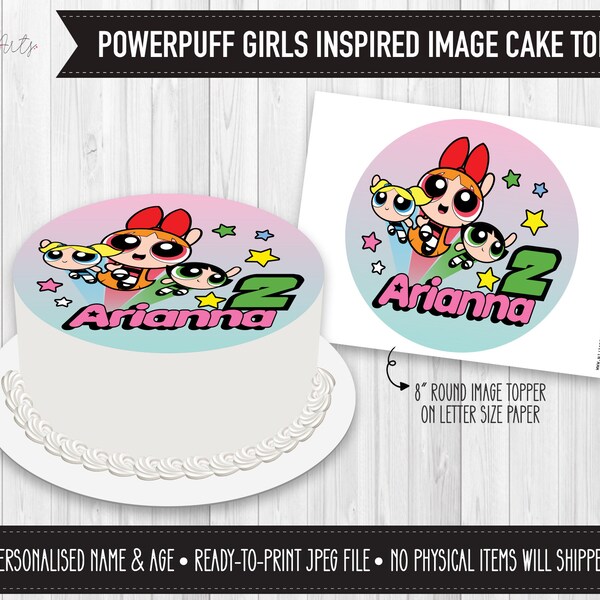 Powerpuff Girls Cake Topper - Etsy