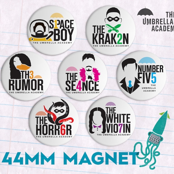 Number 5 Umbrella Academy - Etsy