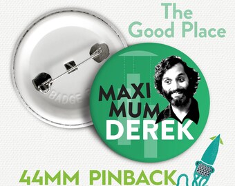 Maximum Derek Birthday Card the Good Place, Hope Your Birthday is ...