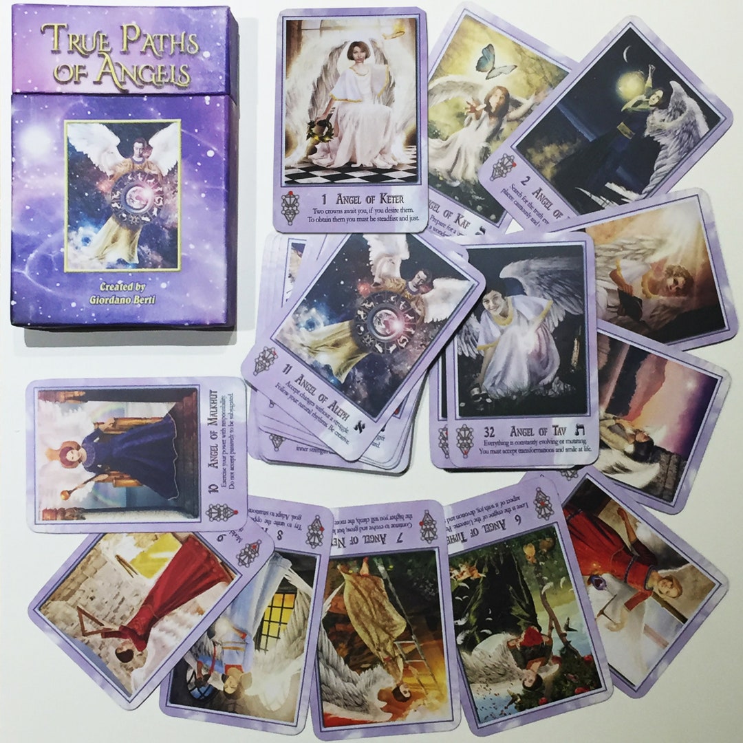 MYSTIC ANGELS Oracle, 33 Splendid Cards, STANDARD Edition - Etsy