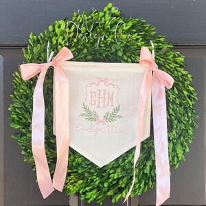 Custom Baby Banner, Newborn Hospital Banner, Welcome Door Sign, Gift ...