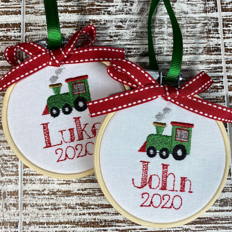 Train Ornament - Etsy