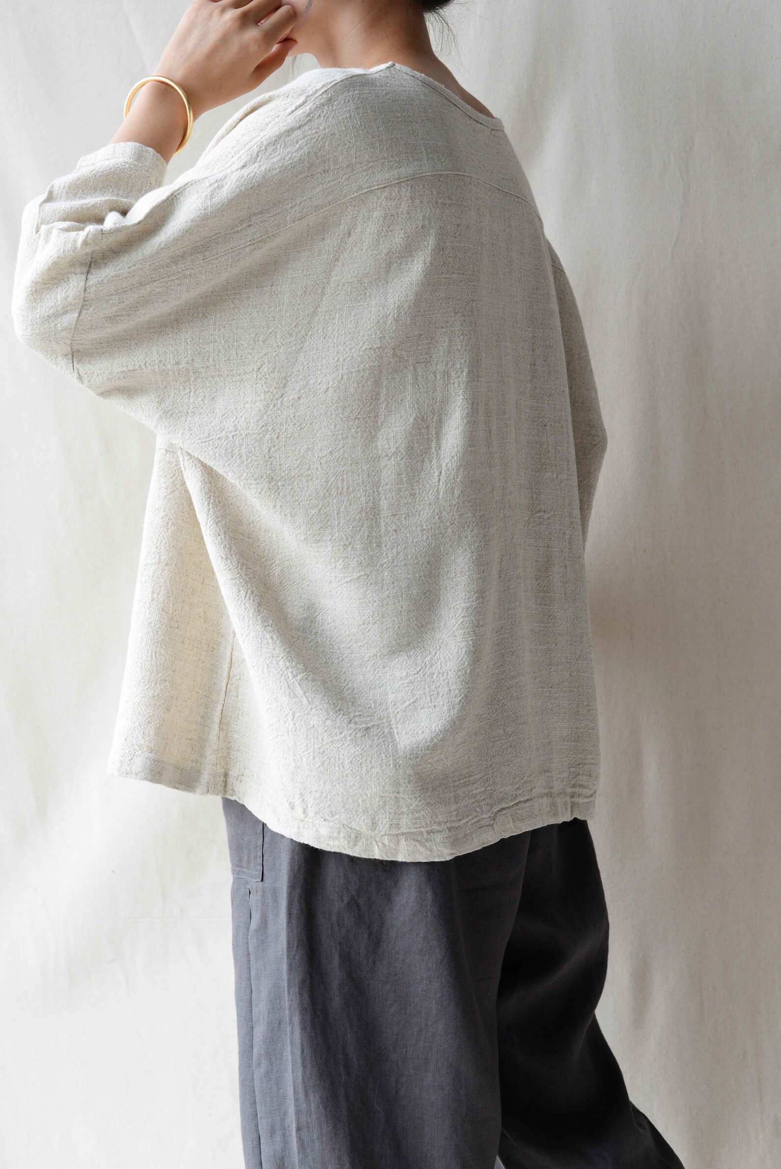 Women Linen Tops Long Sleeves Blouse Linen Shirt Breathable | Etsy