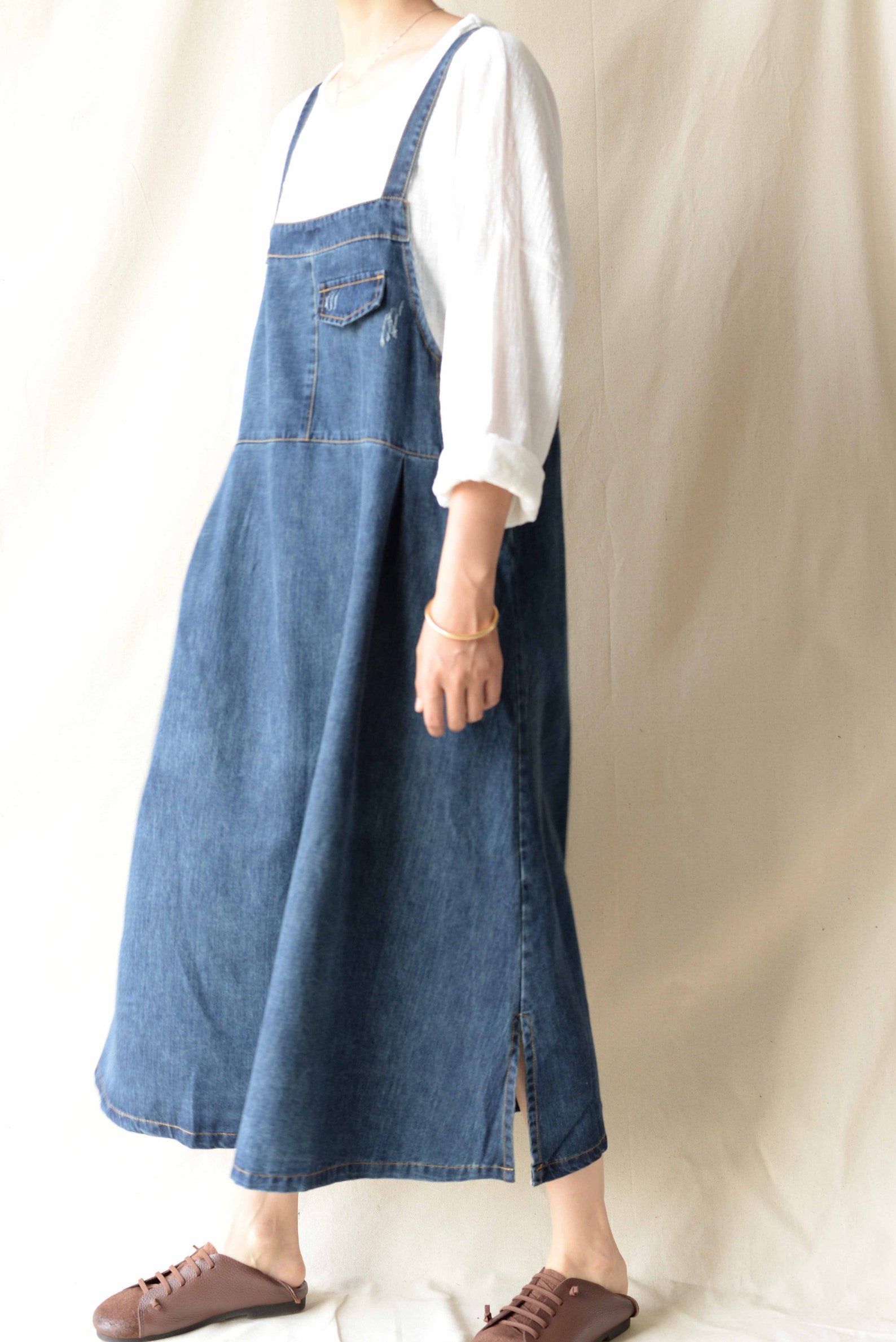 Women Overalls Dress Denim Dress Bib Dress Vintage Dress - Etsy