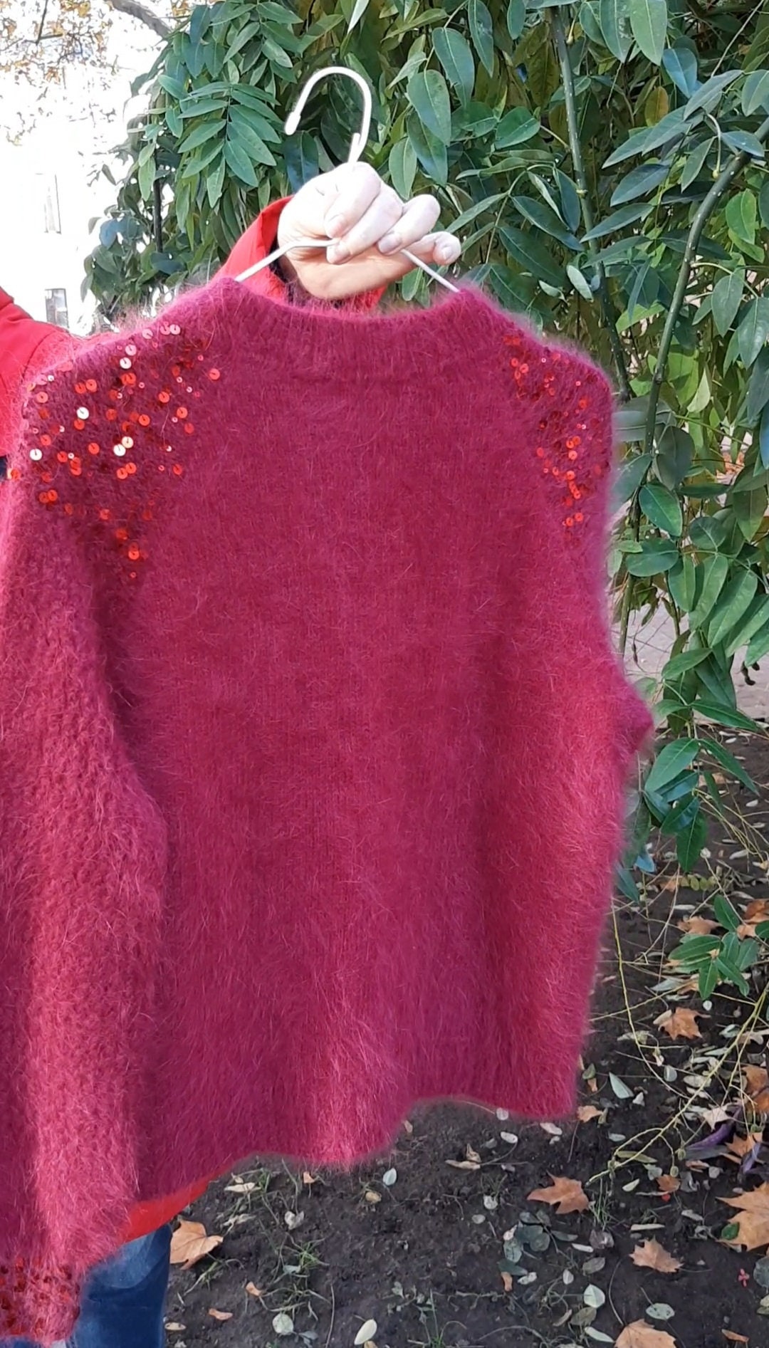Chunky Knit Fluffy Sweater Fuzzy Sweater Handknit Delicate - Etsy