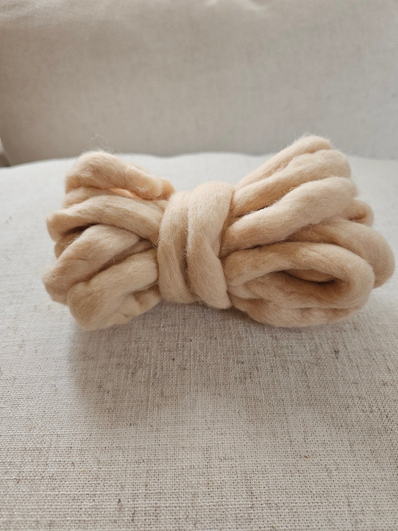 Felted 100% Merino Wool Art Yarn - Etsy