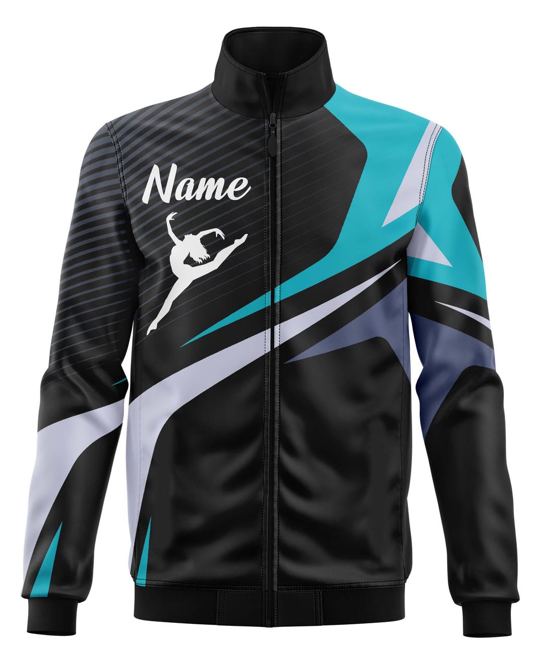 Personalised Girls "veltrix" Gymnastics and Dance Tracksuit Elite ...