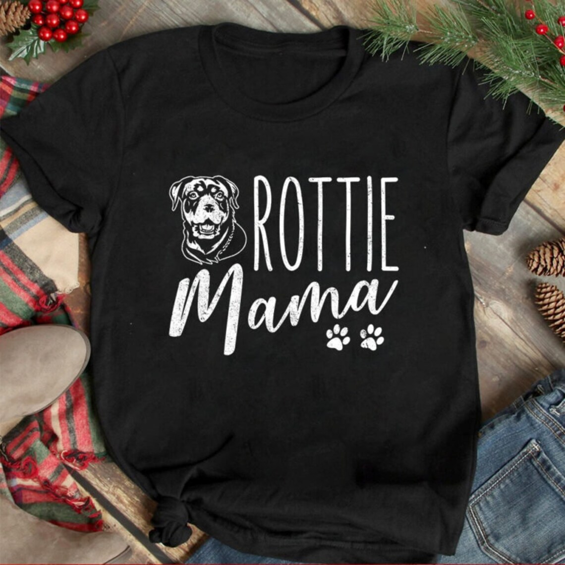 Rottweiler Mom Shirt Rottie Mama Rottweiler Rottie Dog - Etsy