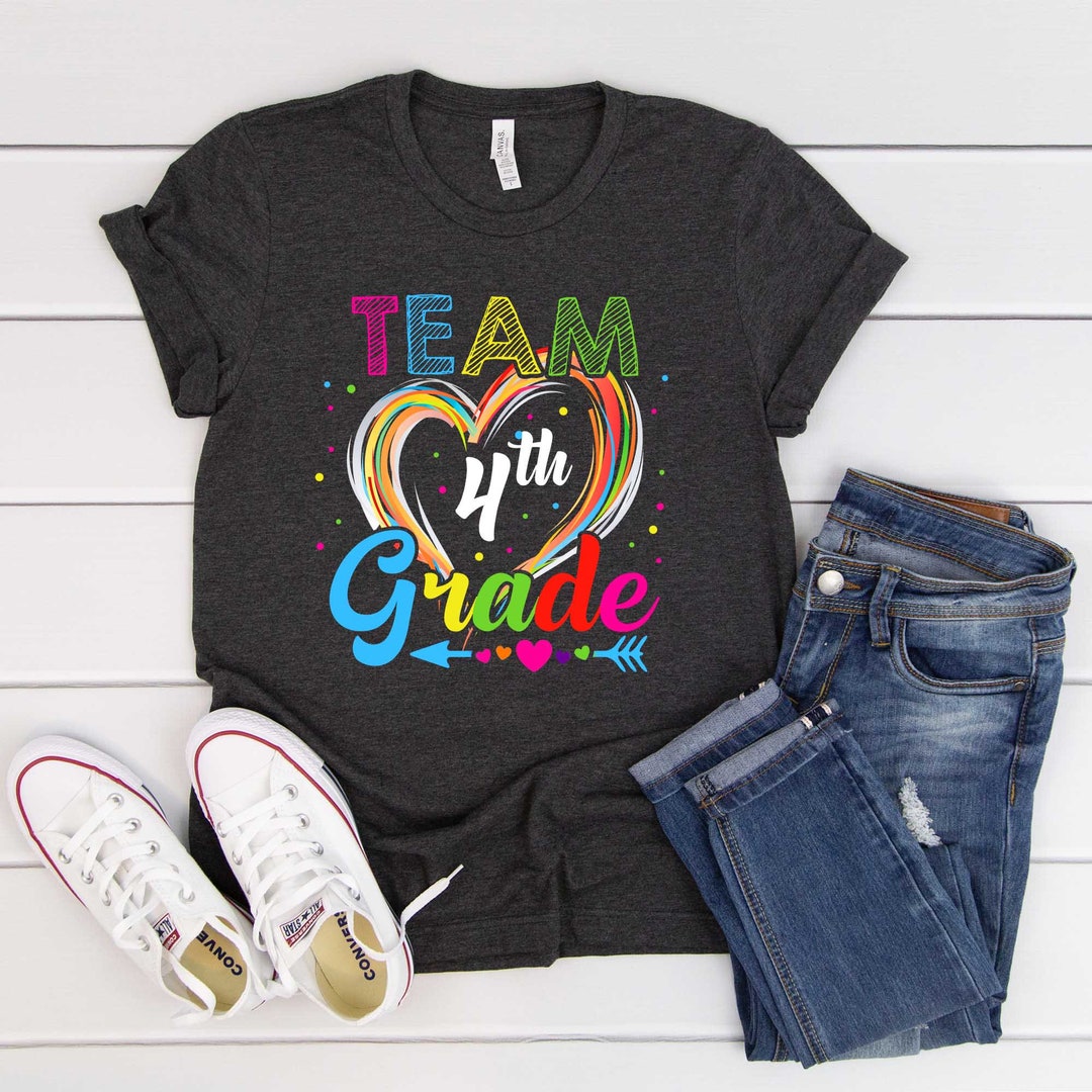 Fourth Grade Team Shirt 4th Grade Shirt Teacher Shirt - Etsy