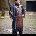 Brown Leather Armor Brigandine Long for Medieval Armor Handmade Viking ...