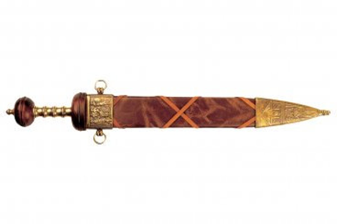 Roman Sword Gladius 1st Century BC 74 Cm Gold/brown - Etsy