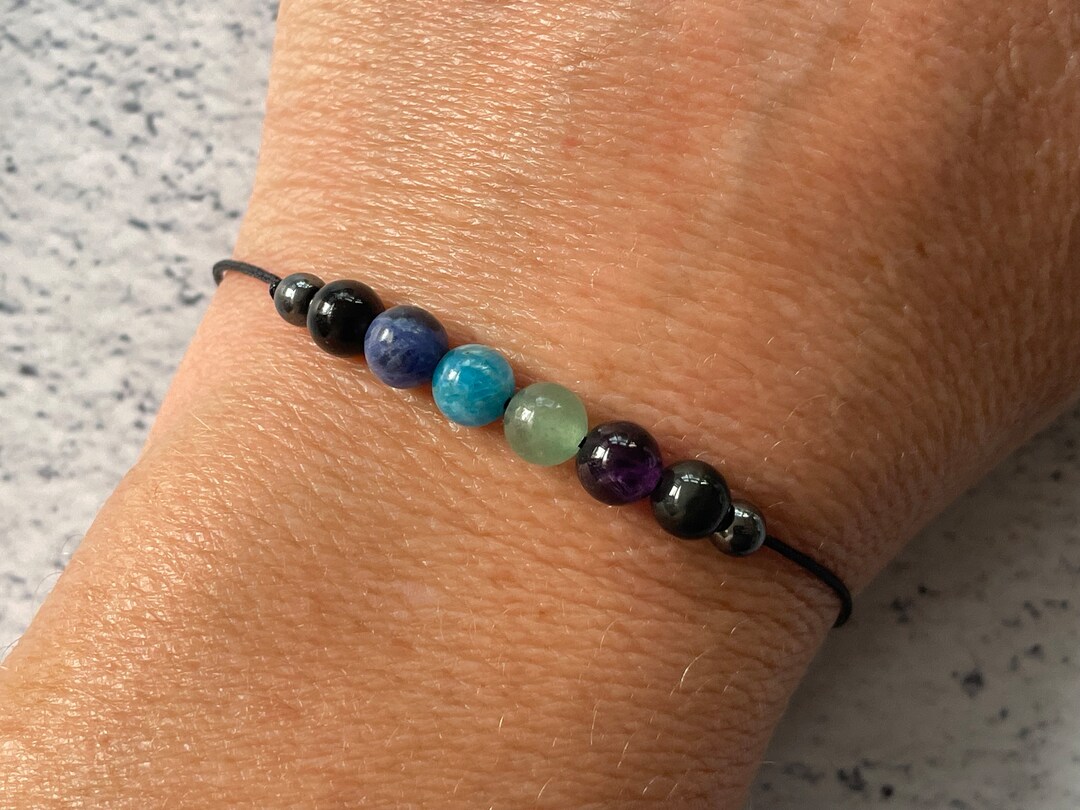 ASD SPECTRUM Emotional Support Crystal Healing Bracelet/anklet/necklace ...