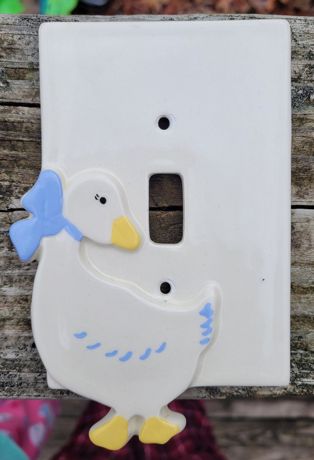 Vintage Mother Goose Lightswitch Cover - Etsy