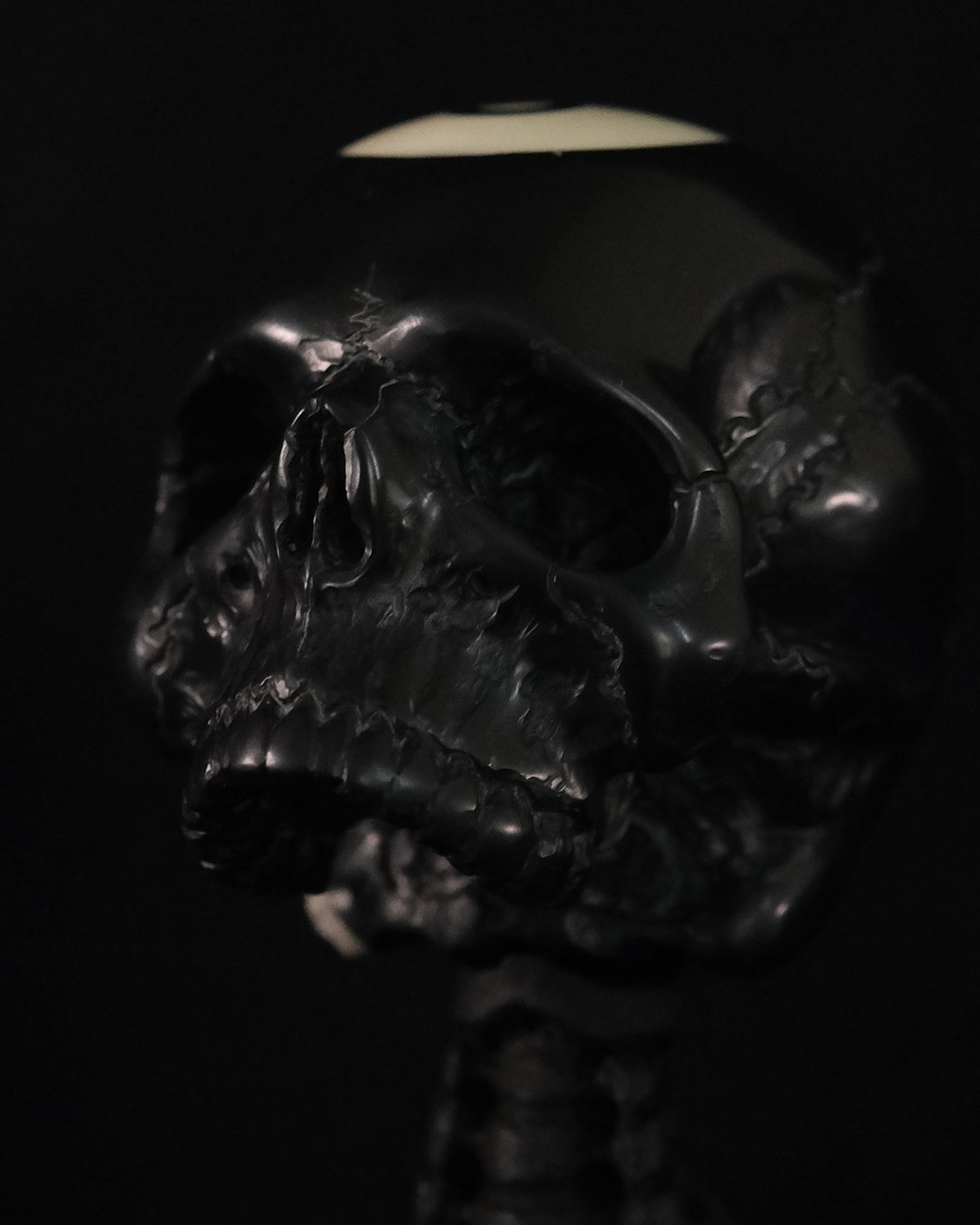 8 Ball Skull Handcarved American Billiard Ball - Etsy