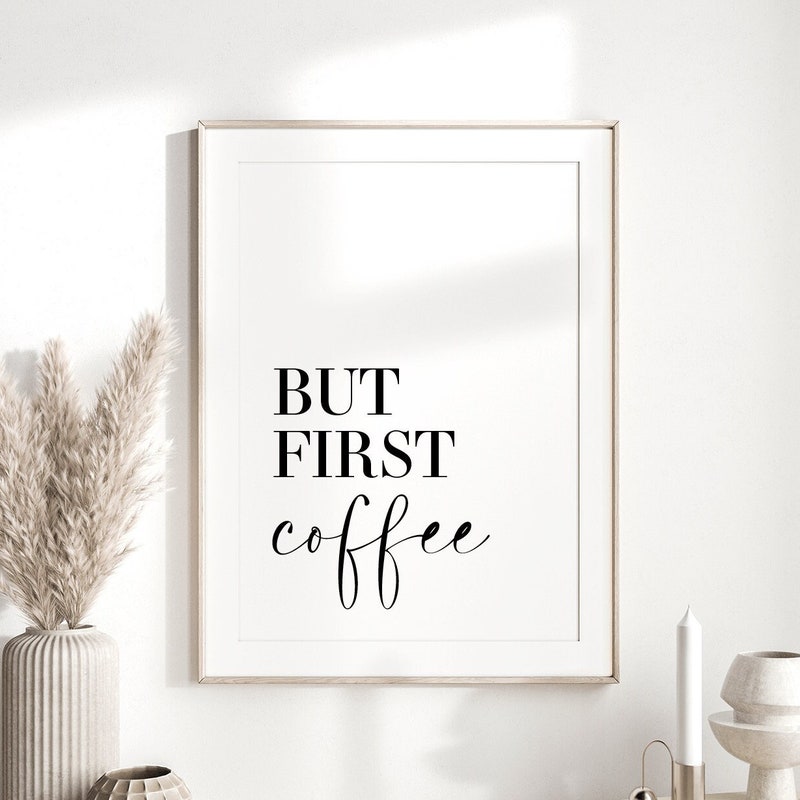 But First Coffee - Etsy UK