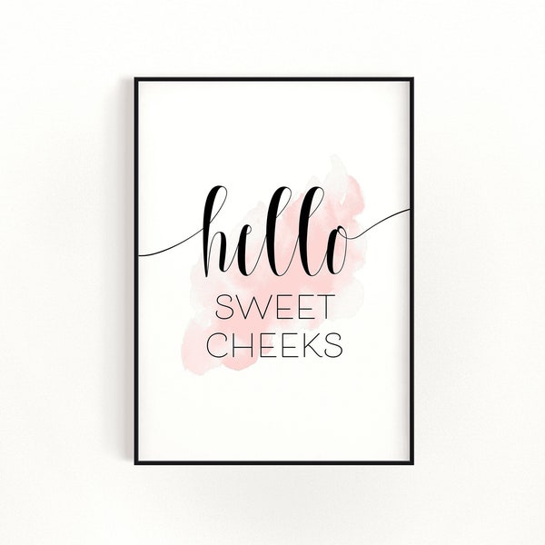 Hello Sweet Cheeks - Etsy UK