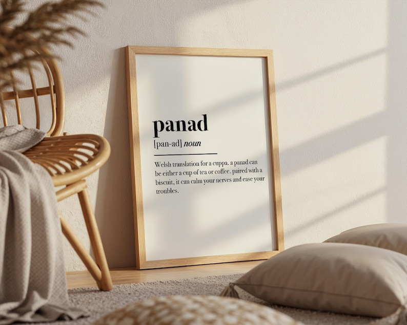Welsh Definition Wall Art Print | Funny Welsh Poster | Cwtch Cariad ...
