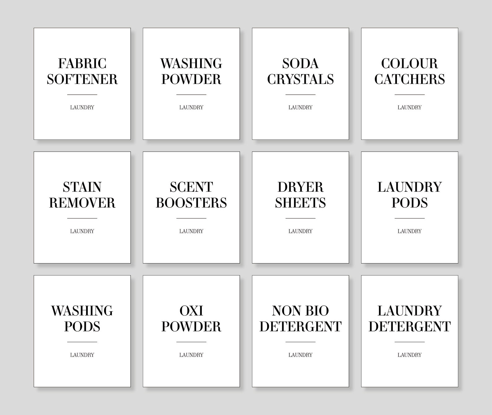 Laundry Labels Waterproof Labels Washing Labels Storage - Etsy