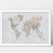 Printable World Map Push Pin World Map Digital File, Canvas World Map ...