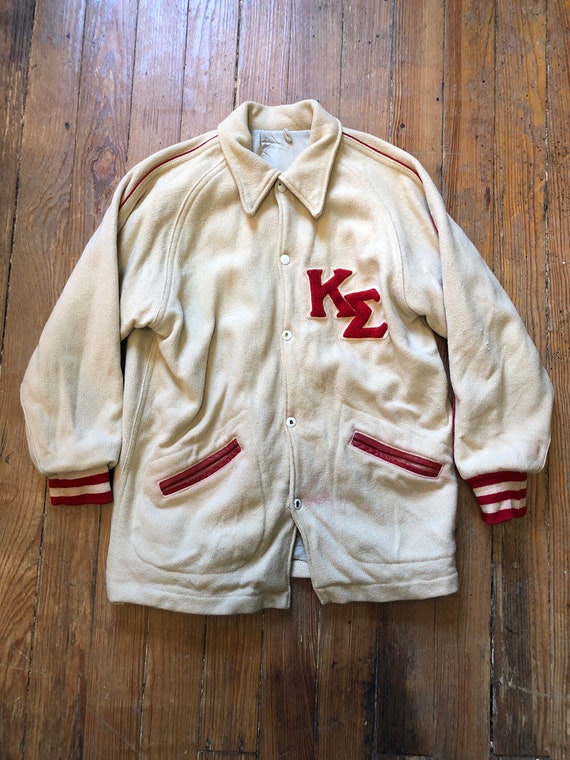 1950s Wool Letterman Jacket Medium - Gem