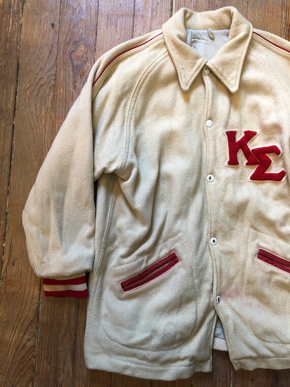 1950s Wool Letterman Jacket Medium - Gem