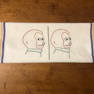 Shifty Eyes Monkey Meme Towel | Etsy