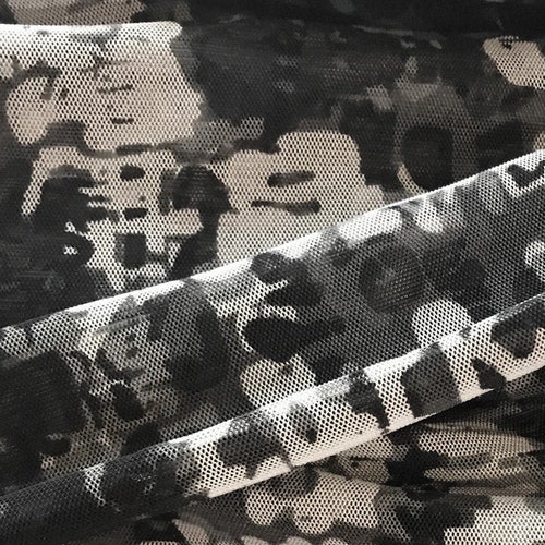 Cash Money on Printed Mesh Fabric 4 Way Stretch/per Yard | Etsy