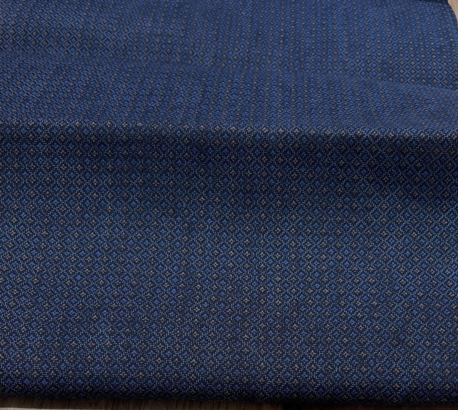 Japanese Vintage Blue Cotton Yukata Fabric Antique Yukata | Etsy