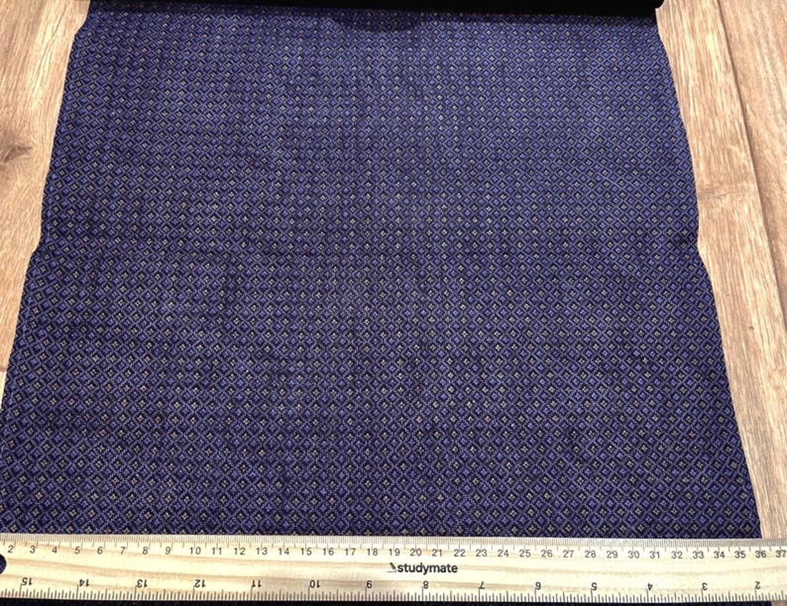 Japanese Vintage Blue Cotton Yukata Fabric, Antique Yukata Cotton ...