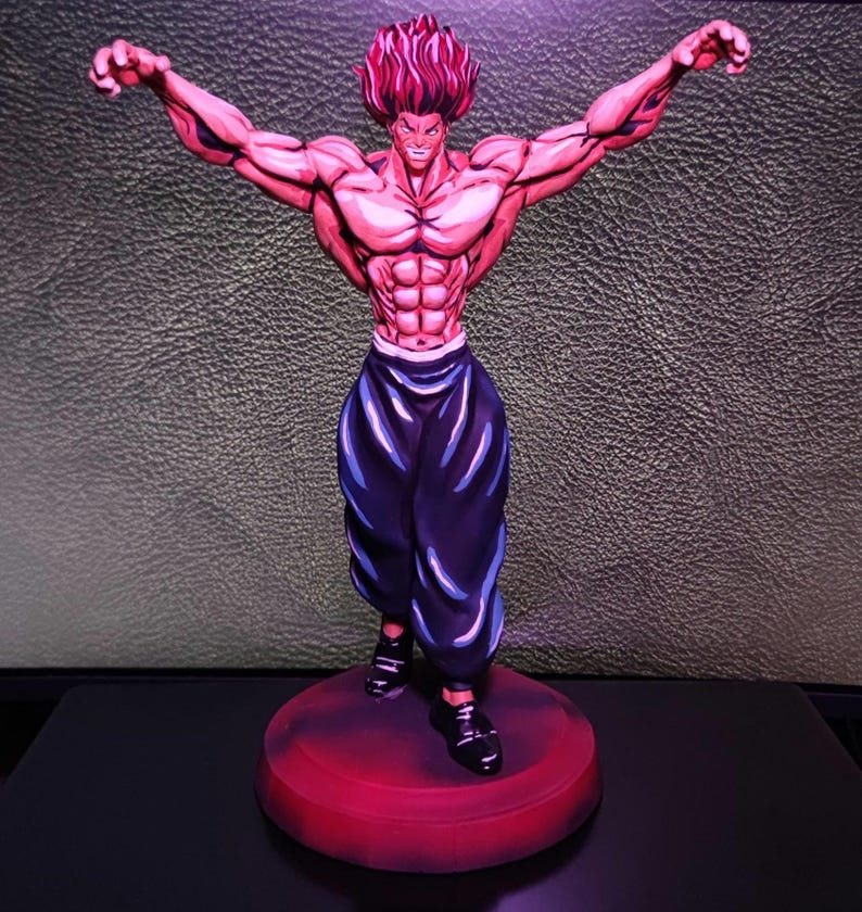 Yujiro Hanma Aura Pose Statue Handpainted Figure - Etsy