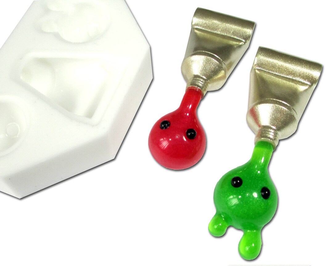 KAWAII SQUEEZE TUBE Silicone Mould Make Your Own Epoxy Resin Flat ...