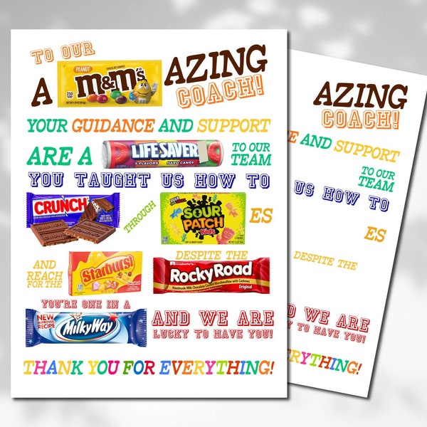 Candy Gram Poster - Etsy