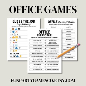 Office Party Games, Fun Employee Appreciation Games for Work Party ...
