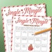 Christmas Bingo Game Fun Mix and Mingle Holiday Party Game, Office Find ...