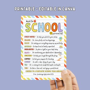 Teacher Back to School Survival Kit - Etsy