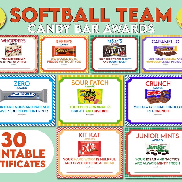 Candy Certificates - Etsy