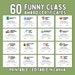 Funny Classroom Awards Certificates Editable in Canva, End of School ...
