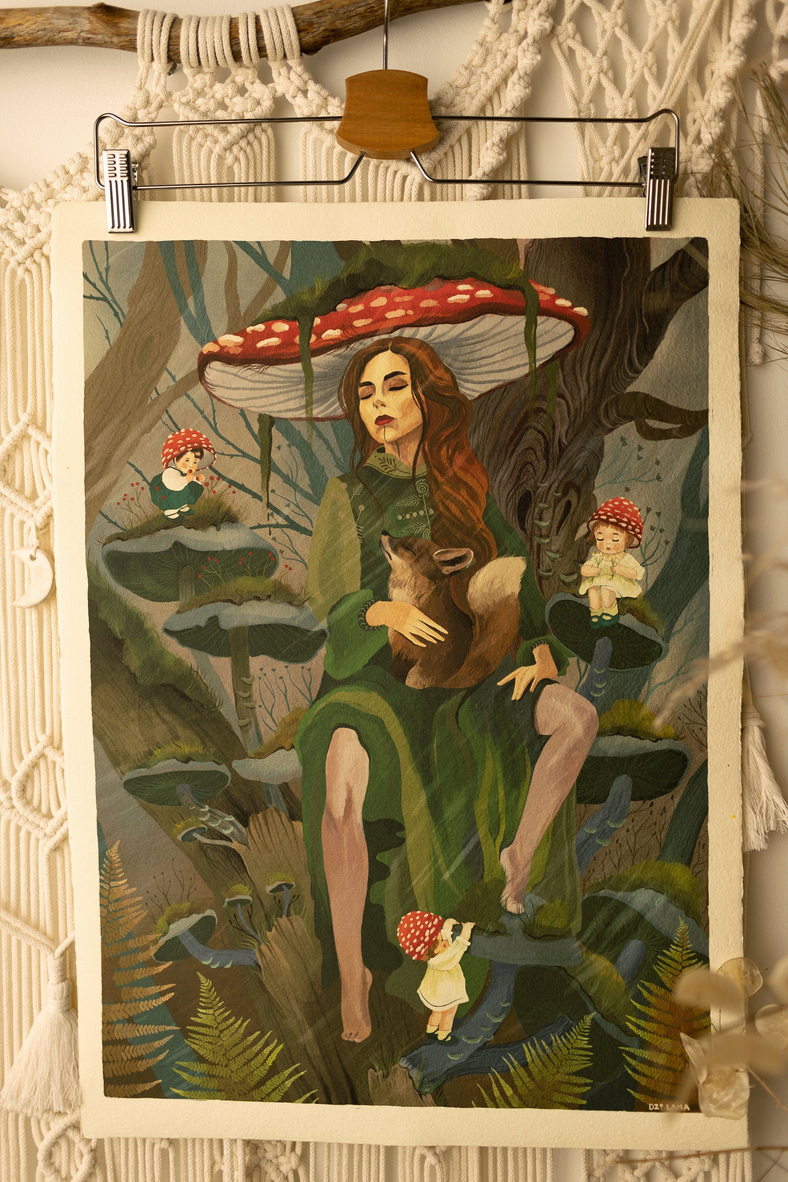 A2 Poster Mokosz, Slavic Goddess - Etsy