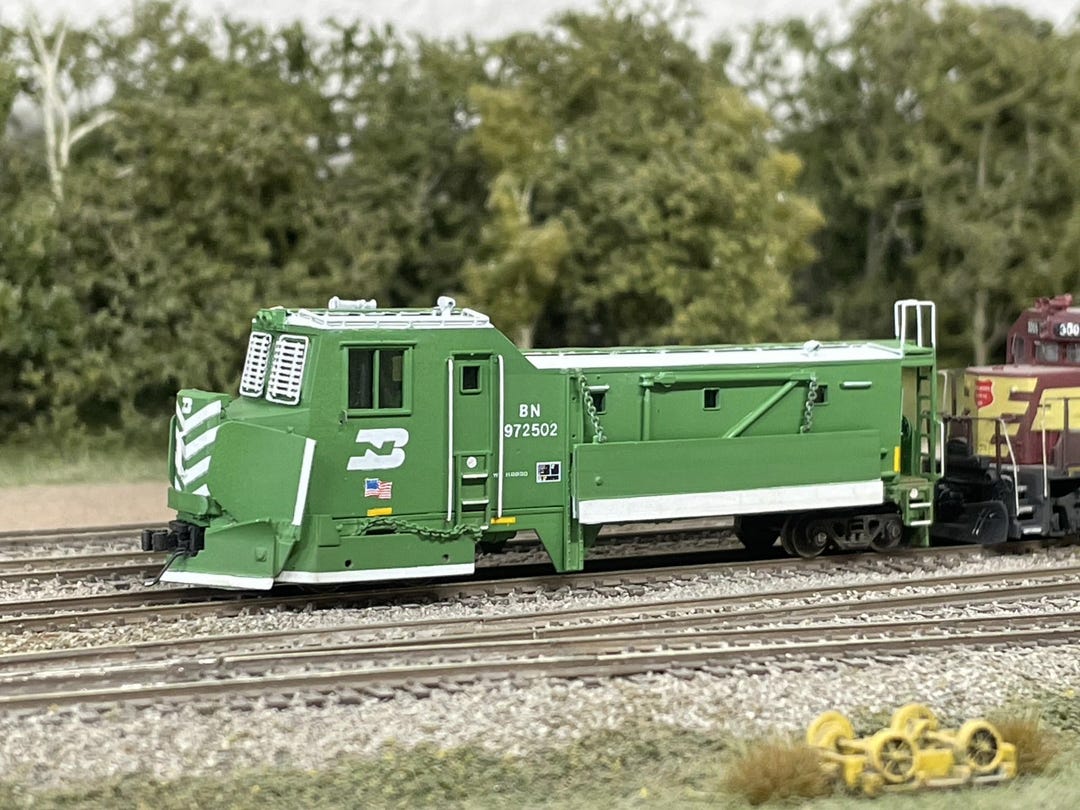 N Scale BN Snow Dozer Shell_sill With Details - 3D Resin Kit - Etsy