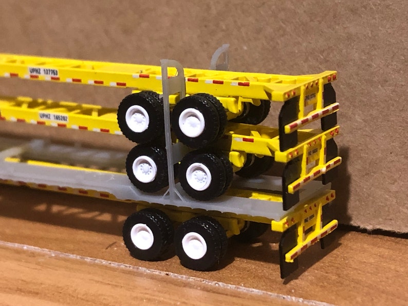 N Scale 53' Intermodal Chassis Transport Rack - 3D Resin Kit - Etsy