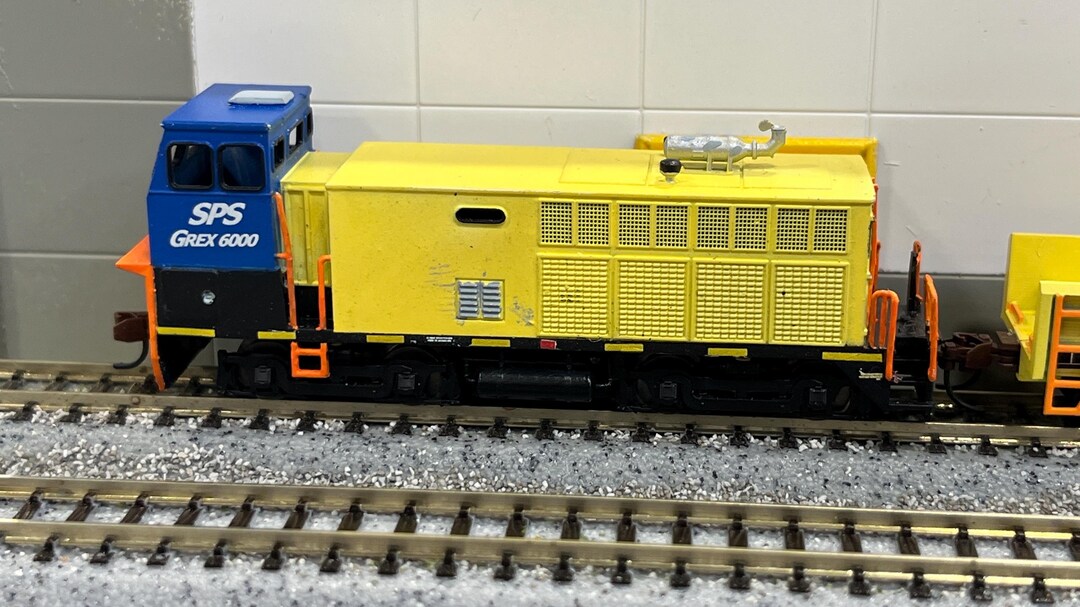 N Scale GREX 6000 Mow Engine Shell- 3D Resin Kit - Etsy