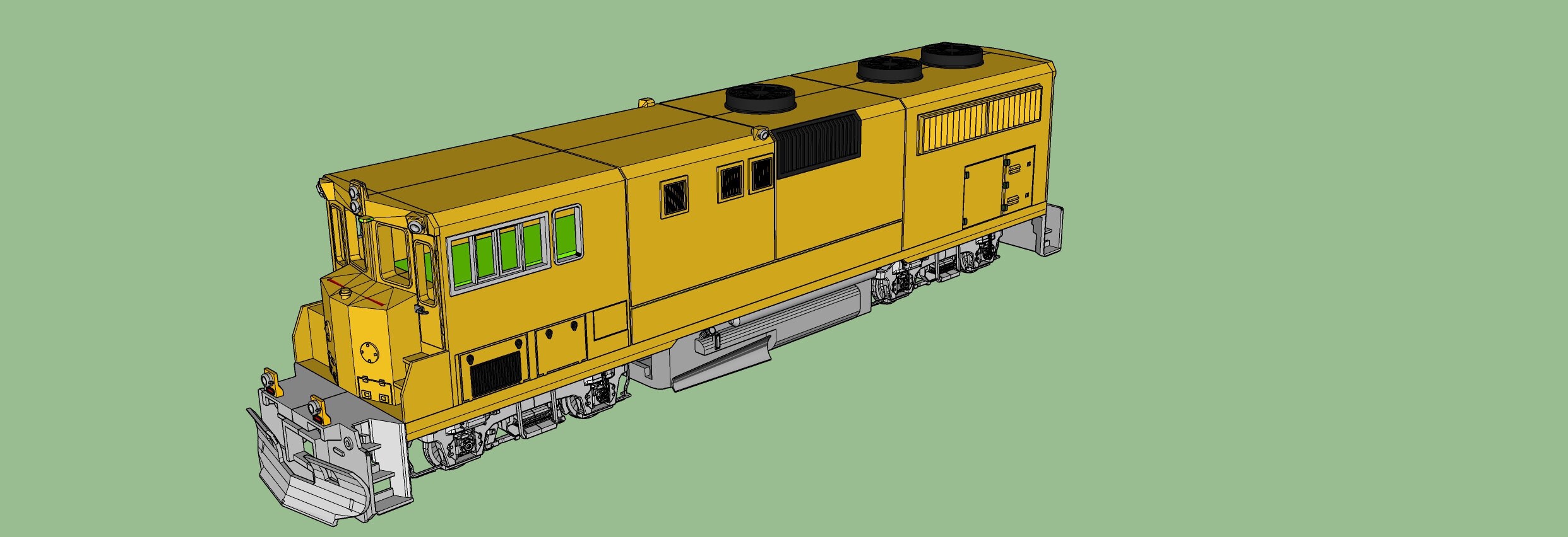 N Scale CP 403011 MOW Engine | Etsy